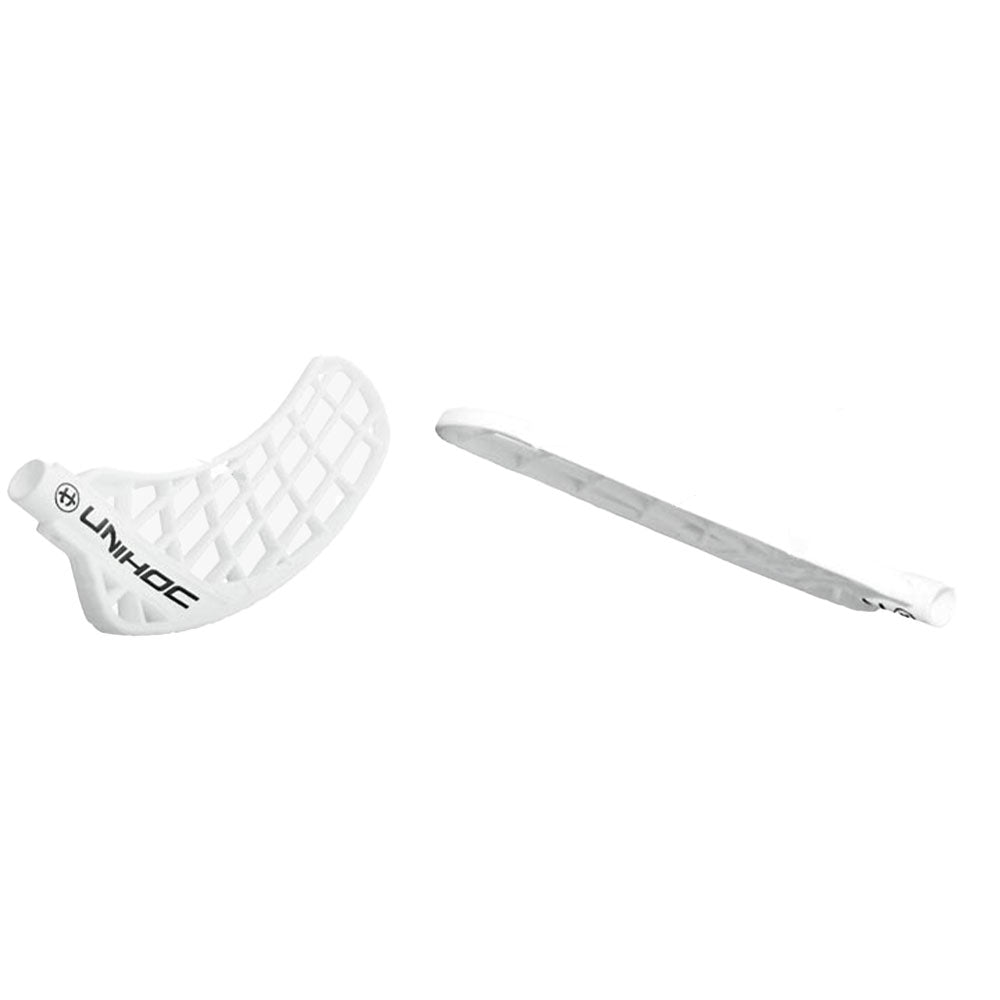 Unihoc Sonic blade hard TITAN PP white – Pureplay.no