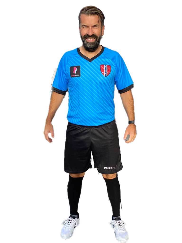 Pureplay Dommertrøye, blå – Pureplay.no